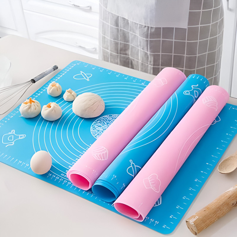 Multicolour Silicone Roti Maker Mat - Non-Stick & Heat-Resistant